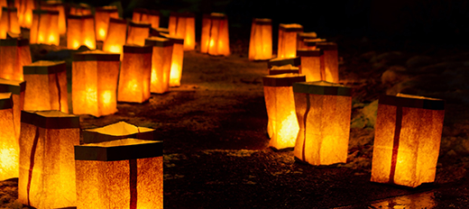 Annual Luminary Lighting - Cross Keys Village